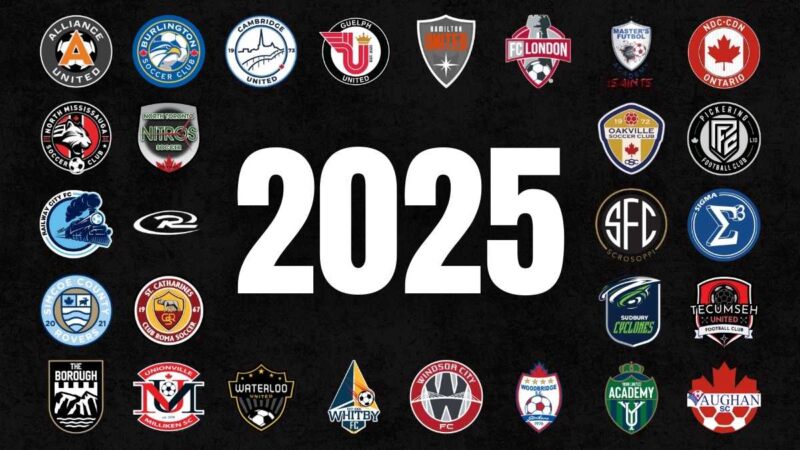 Locked In: All six divisions in the 2025 season - League1 Ontario